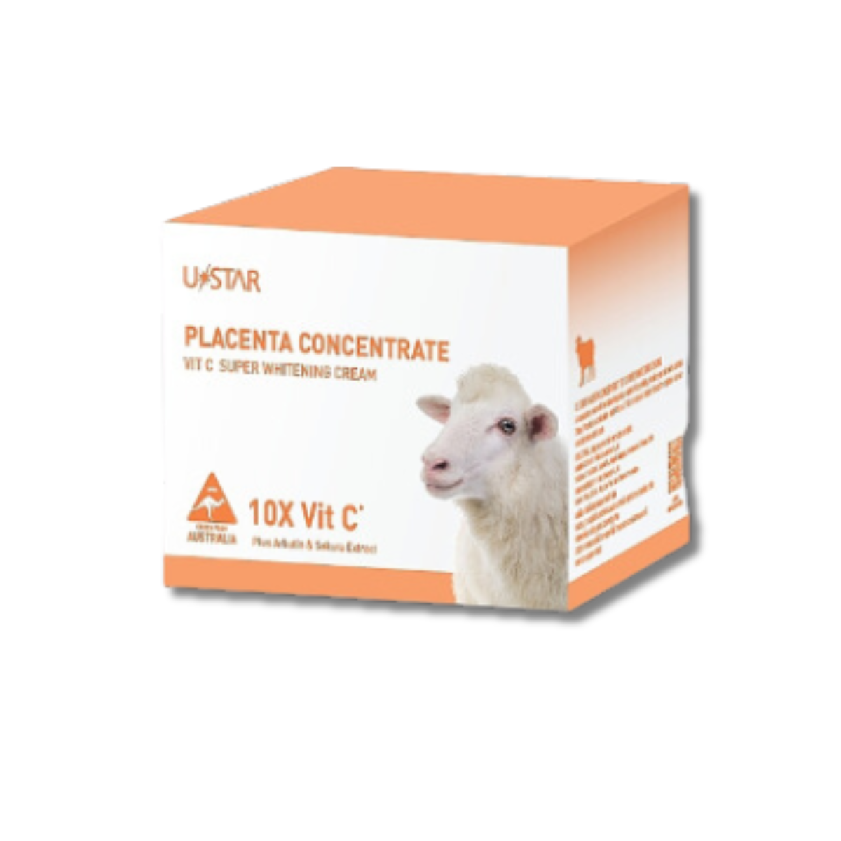 Placenta Concentrate Vit C Super Whitening Cream (100g) – UStar Cosmetics